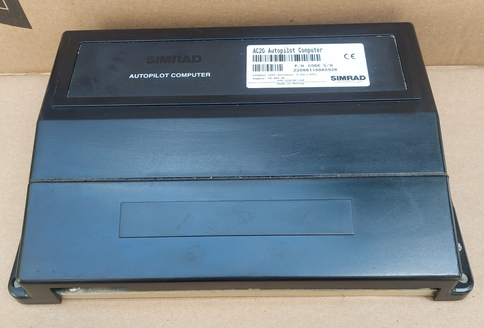Simrad AC20 Marine Boat Autopilot System Computer Junction Box PN ...