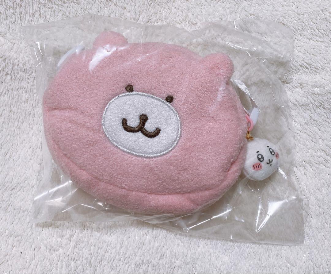 Chiikawa kumasan bear Ohoshisama Pochette Shoulder bag pink pouch ...