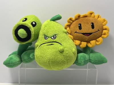 Worldmax 2013 Plants vs Zombies PVZ Peashooter Sunflower Squash Plush ...