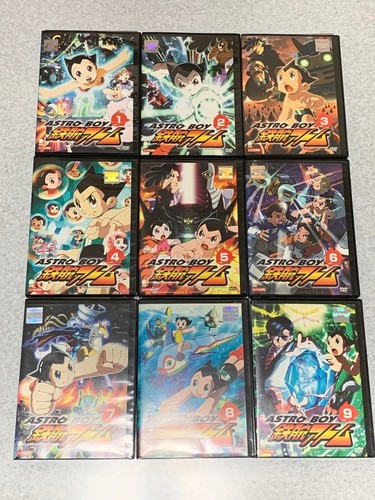 Astro Boy Volumes 19 DVD set rental used with scratches and barcode | eBay