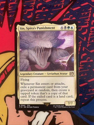 Sin, Spira's Punishment Final Fantasy Regular - FIN 0242 - MTG ...