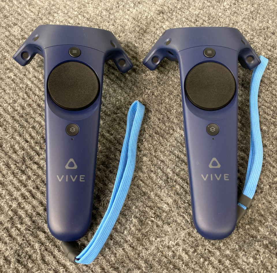 HTC Vive Pro VR Headset w/ Controllers | eBay