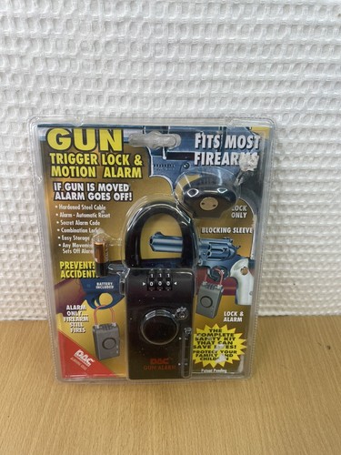DAC Technologies Gun Trigger Lock & Motion Alarm Brand New Sealed | eBay UK