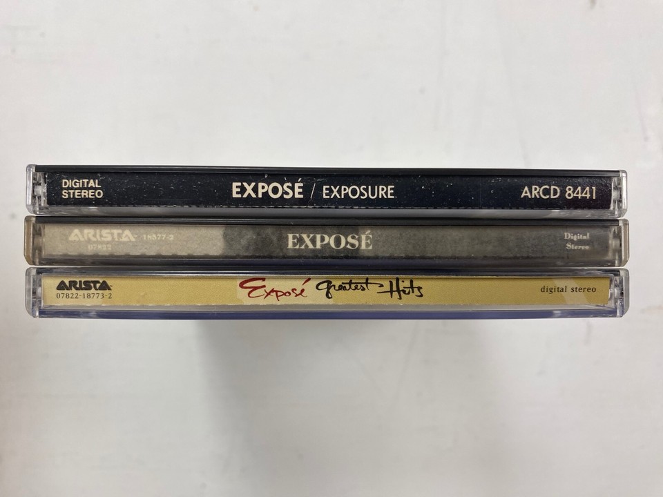 Expose CD Lot of 3! Self Titled Exposure Greatest Hits | eBay