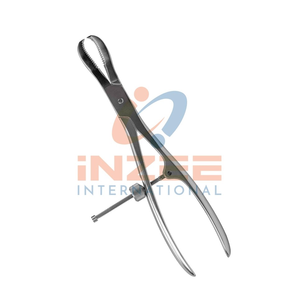 Orthopedic Bone Holding Forceps Speed Lock Reduction Curved Serrated ...