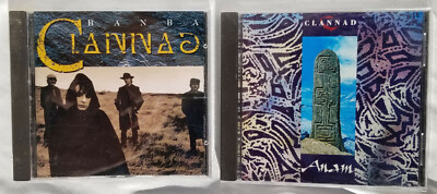 CLANNAD "Anam" and "Banba" celtic music -Two CD lot - FREE SHIP to USA ...