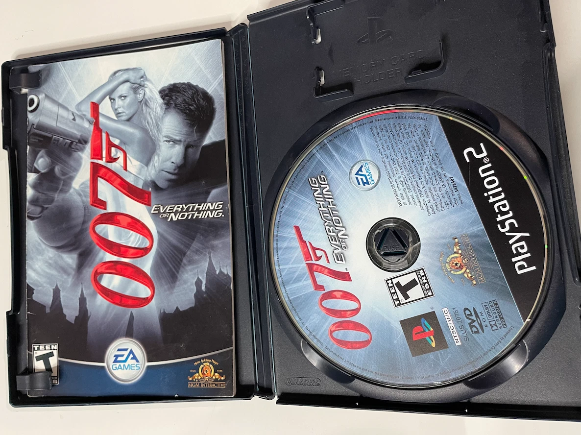 Ps2 007 Everything Or Nothing