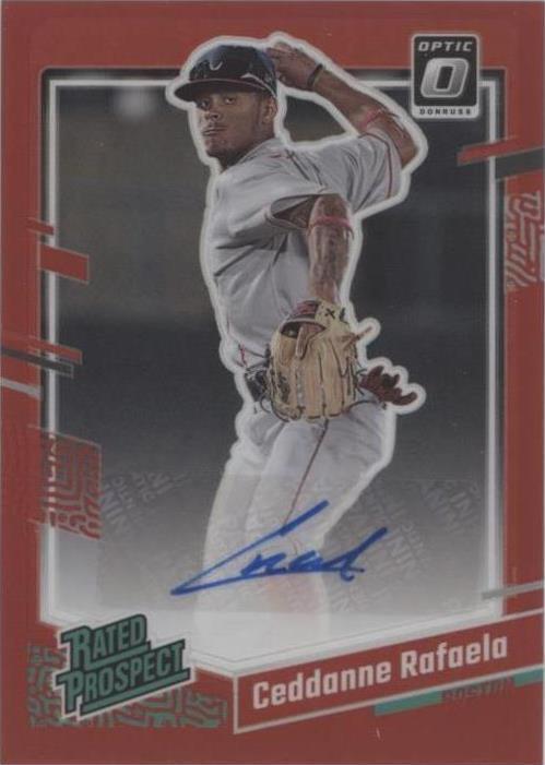 2023 Panini Donruss - Optic Rated Prospect Signatures Ceddanne Rafaela ...
