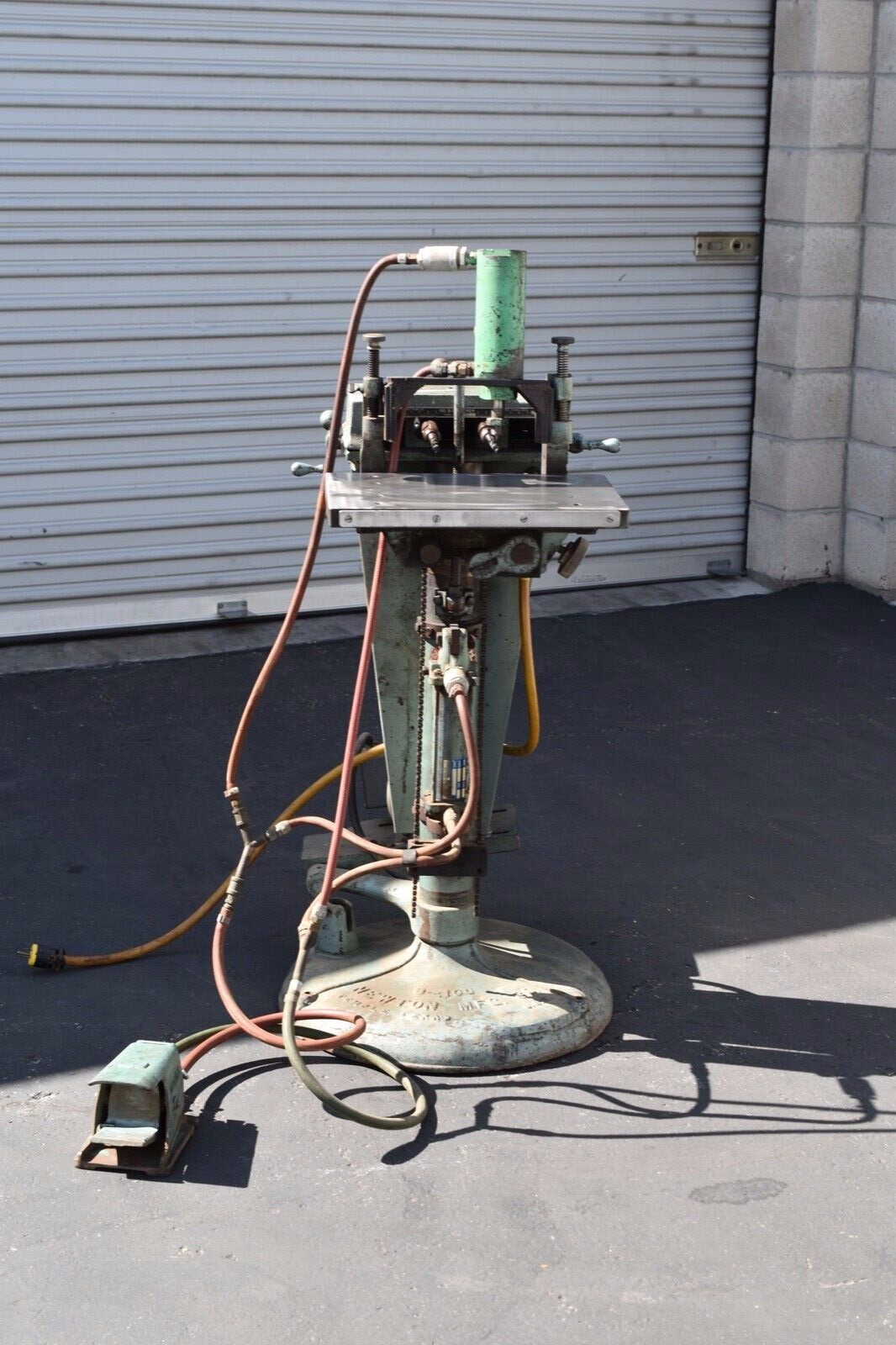 Newton B100 Dual Spindle Horizontal Boring Machine air powered | eBay