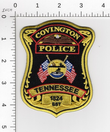 COVINGTON TENNESSEE ^^ UPDATED COLLECTIBLE POLICE EMBROIDERED PATCH | eBay