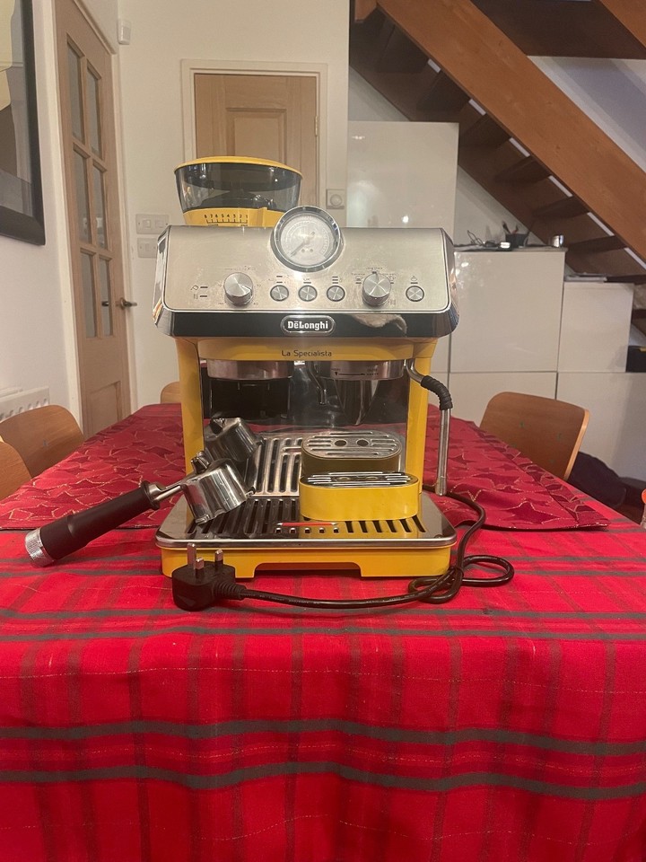 De'Longhi La Specialista Arte Bean to Cup Coffee Machine - Yellow ...