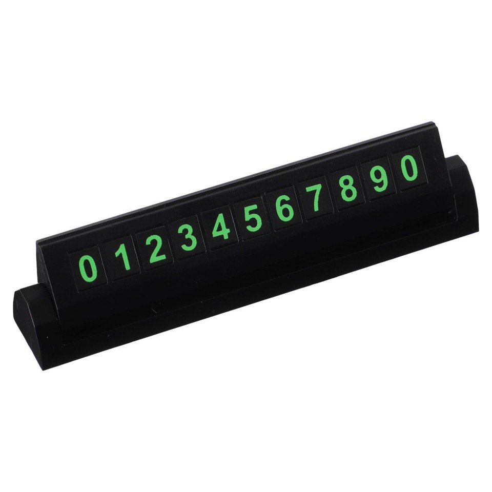Temporary Parking Plate Telephone Car Phone Number Card Car | eBay ...