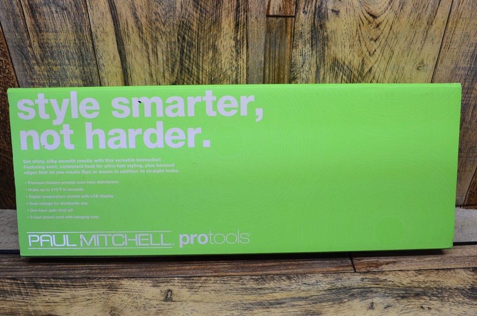 Paul Mitchell Pro Tools Express Ion Smooth Ceramic Flat Iron Adjustable ...
