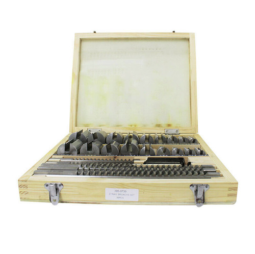 30pcs Keyway Broach Set 5pcs Broaches 1/2''-1-1/2'' + 18pcs Bushings ...