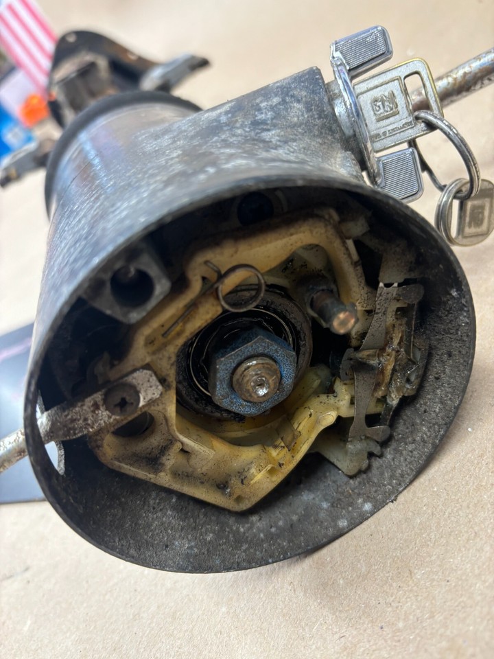 1973-1980 c10 c20 c30 SPLINE SHAFT STEERING COLUMN NON-TILT COLUMN ...