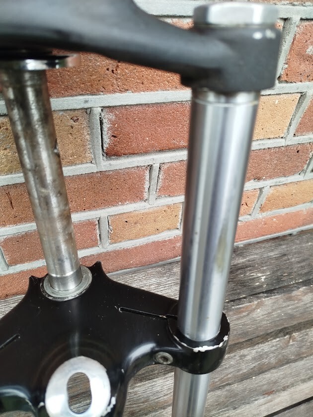 AERMACCHI HD 350 Sprint Suspension Front Fork Gabeln Forcella Ceriani ...