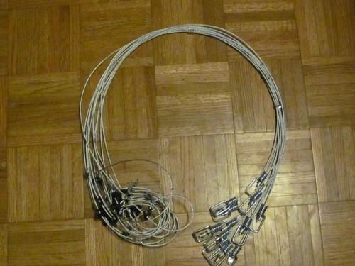12 CABLE RESTRAINTS 60" PA,MO LEGAL[TRAPPING,SNARES,TRAPS | eBay