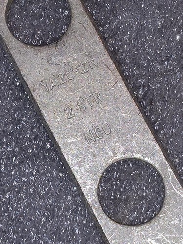 BURNDY YA2C-2N Two-Hole Lug Compression Connector: 2 Cable Size - 1 pc ...