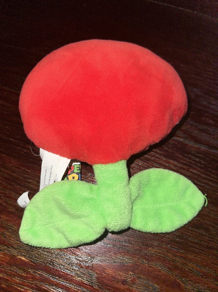 Nintendo Super Mario Bros Fire Flower Plush 6" Collectable NES Stuffed ...