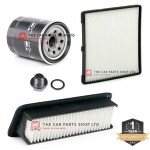 SERVICE FILTERS KIT FOR HYUNDAI i10 1.2 2007-13 OIL FILTER AIR FITLER ...