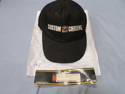 Vintage Motorcycle Custom Chrome Engine Hat | eBay