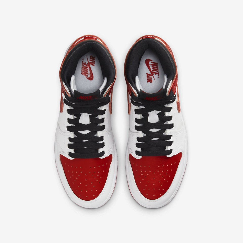 Nike Air Jordan 1 Retro High OG GS Size 4.5Y Heritage Red AJ1 Hi 575441 ...