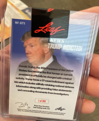 Donald Trump Card (RARE) | eBay
