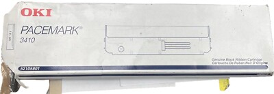 Pacemark 3410 Black Ribbon Cassette Cartridge OEM 52105801 New Open | eBay
