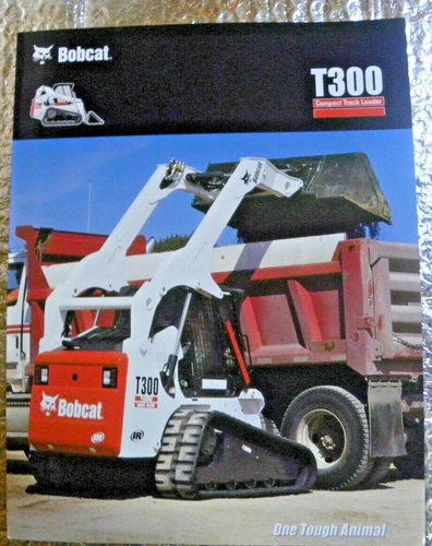 Factory Dealership Specs Brochure Bobcat T300 Compact Track Loader 6 ...