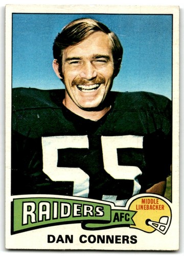 1975 TOPPS DAN CONNERS OAKLAND RAIDERS #52 | eBay