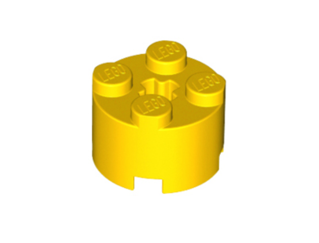 Lego 4 Black 2x2 round circle brick block NEW | eBay