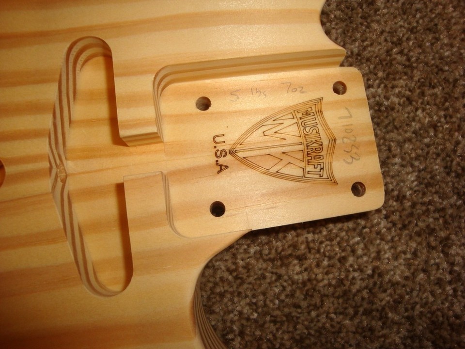 TELE GUITAR BODY PINE Musikraft Vintage 50's Twangy Tone - Stunning ...