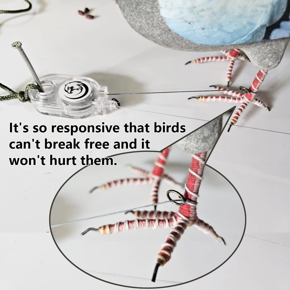 Bird Leg Trap Professional Bird Pigeon Leg Trap for Chicken, Pheasant ...