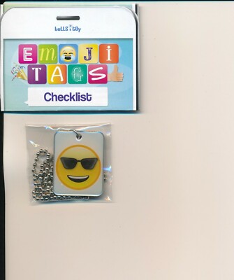 EMOJI TAGS SINGLE LOOSE TAG #4 EMOJI COOL | eBay