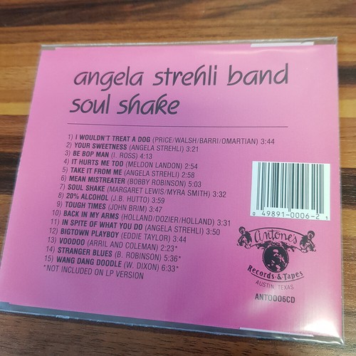 ANGELA STREHLI BAND: Soul Shake > EX/EX(CD) | eBay