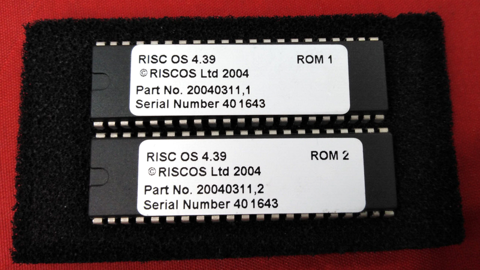 Risc OS 4.39 ROMs & Install CD for Acorn Risc PC, A7000 or A7000+ | eBay