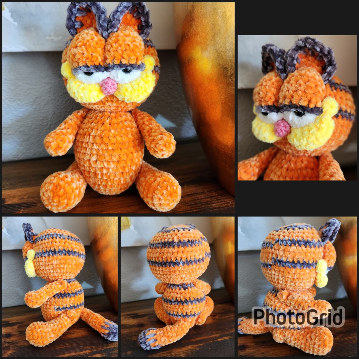 Patrón Amigurumi Garfield Garfield Handmade Crochet Toy, Hobbies