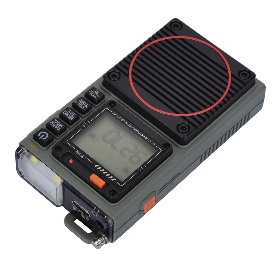 FM Radio Digital Portable Stereo Speaker MP3 Player High Fidelity Sound ...