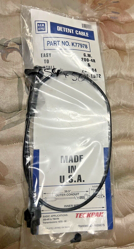 700r4 700-r4 THM-200 TV Kickdown TRANSMISSION Detent Cable K77978 1978 ...