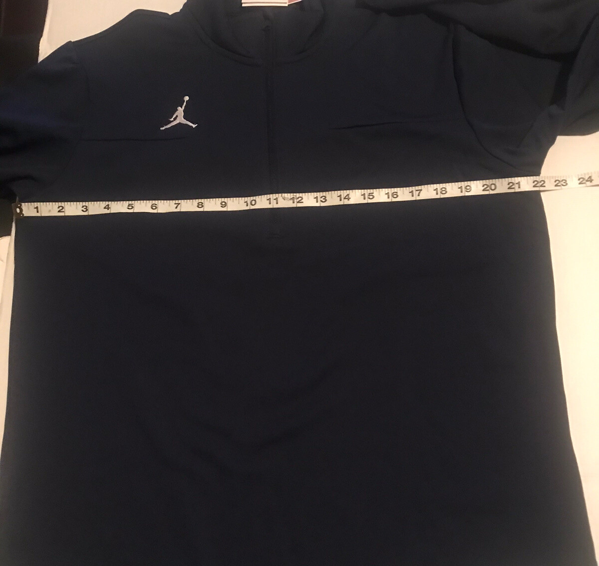 Air Jordan Training 1/4 Zip Sweatshirt Men Size Medium Navy Blue CV8311 ...