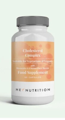 HEY NUTRITION ~ CHOLESTEROL COMPLEX - 60 CAPSULES - FAST/TRACKED ...