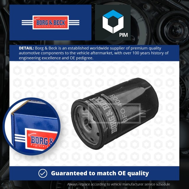 Oil Filter Fits Ford Orion Mk3 1.6 1.8 92 to 93 B&b 1037678 978m6714b1a ...