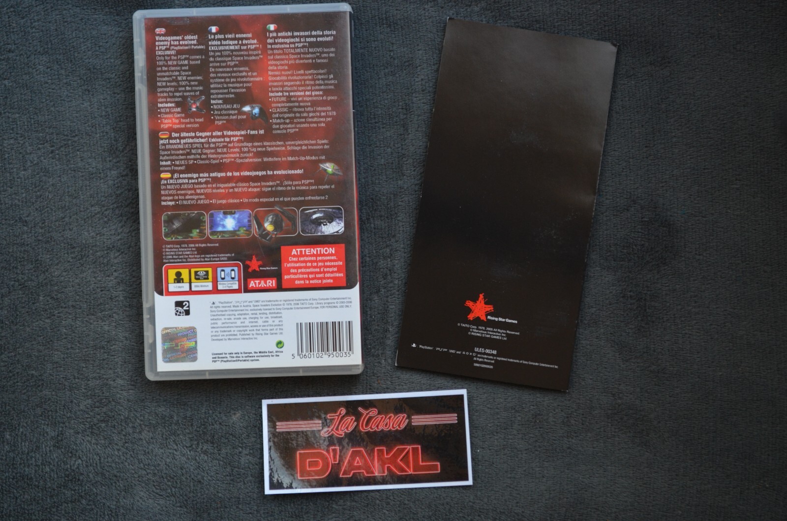 Space Invaders Evolution complet sur Playstation Portable PSP - FR TBE | eBay