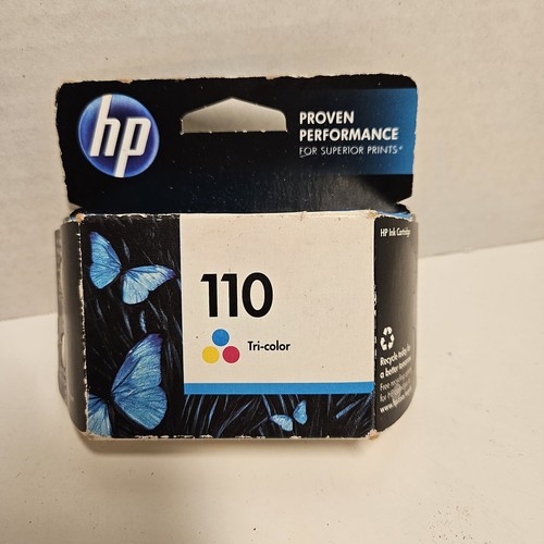 HP 110 Tricolor Ink Cartridge Warranty End 2013 | eBay