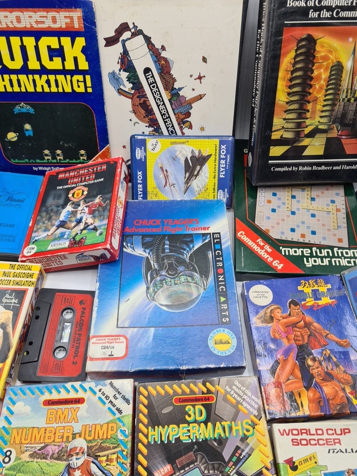Commodore 64 C64 Cassette Tape Games Bundle Job Lot Untested A6 | eBay UK