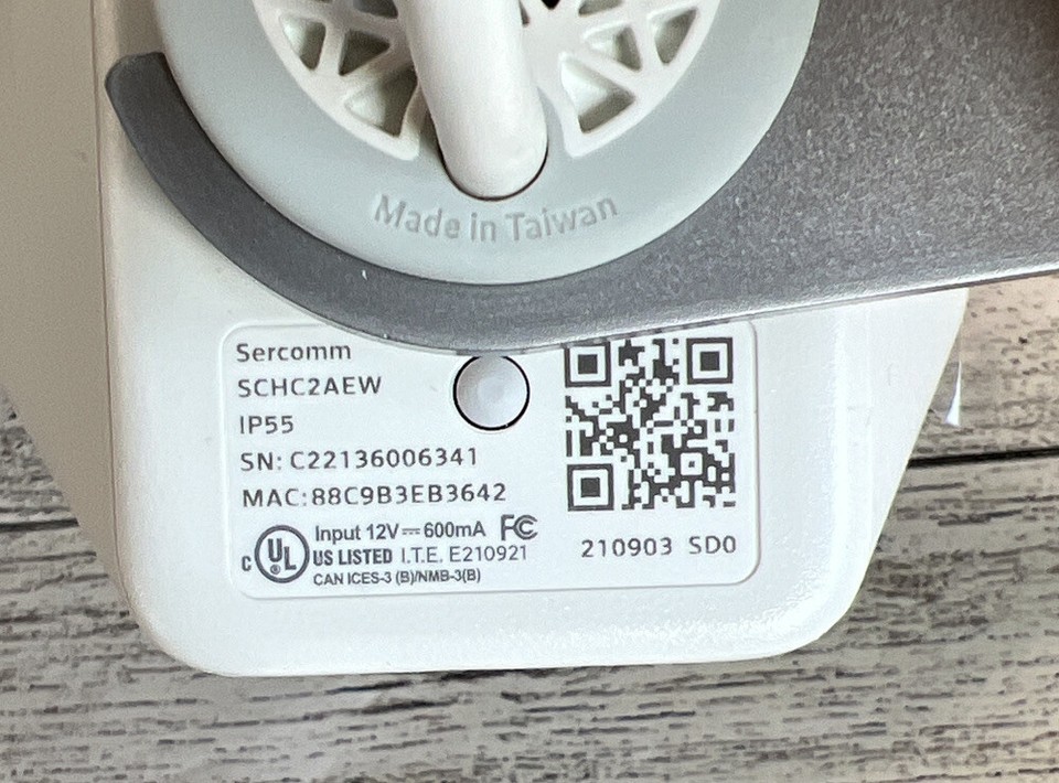 Genuine Cox Homelife HD Security Camera XCAM2 Model SCHC2AEW New Open ...