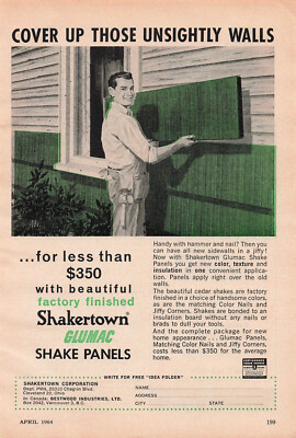 Shakertown Glumac Shake Panels Print Ad Advertising Household Cleveland ...