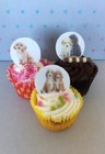 24 Cockapoo Puppy Dog Premium Cupcake Cake Toppers Edible Rice Wafer ...