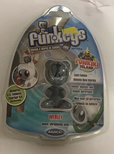 UB Funkeys "WEBLEY" Funkiki Island Unlock a World of Games Radica ...