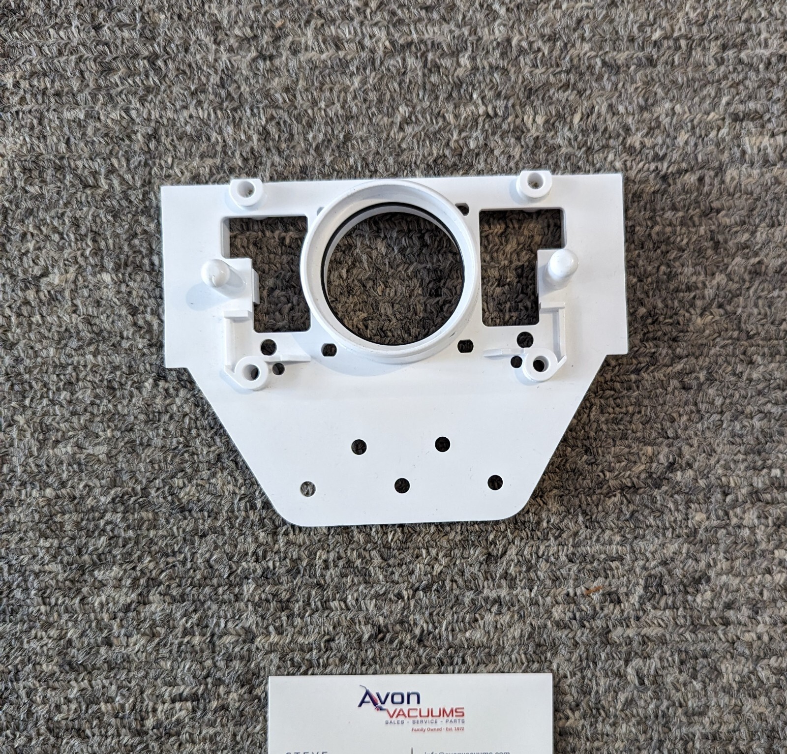 2" Central Vacuum Stud Mounting Inlet Plate New Construction | eBay